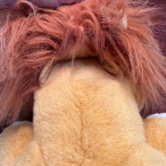 Mattel | Toys | Vintage The Lion King Roaring Adult Simba Plush Disney ...